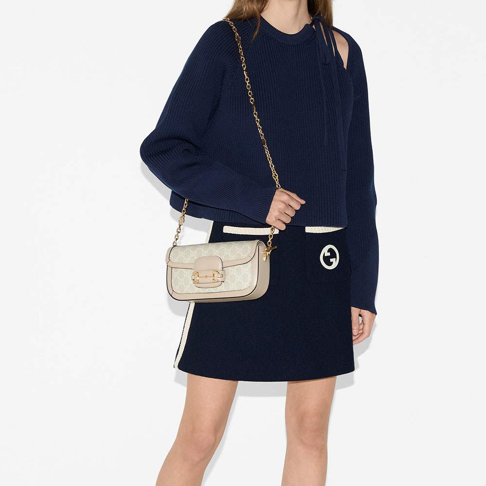 グッチ コピー 〔グッチ ホースビット 1955〕ショルダーバッグ 735178